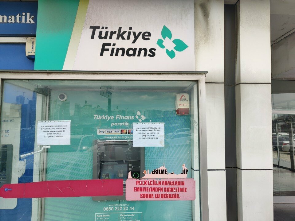 ATM'ler Türkiye Finans ATM, İstanbul, foto