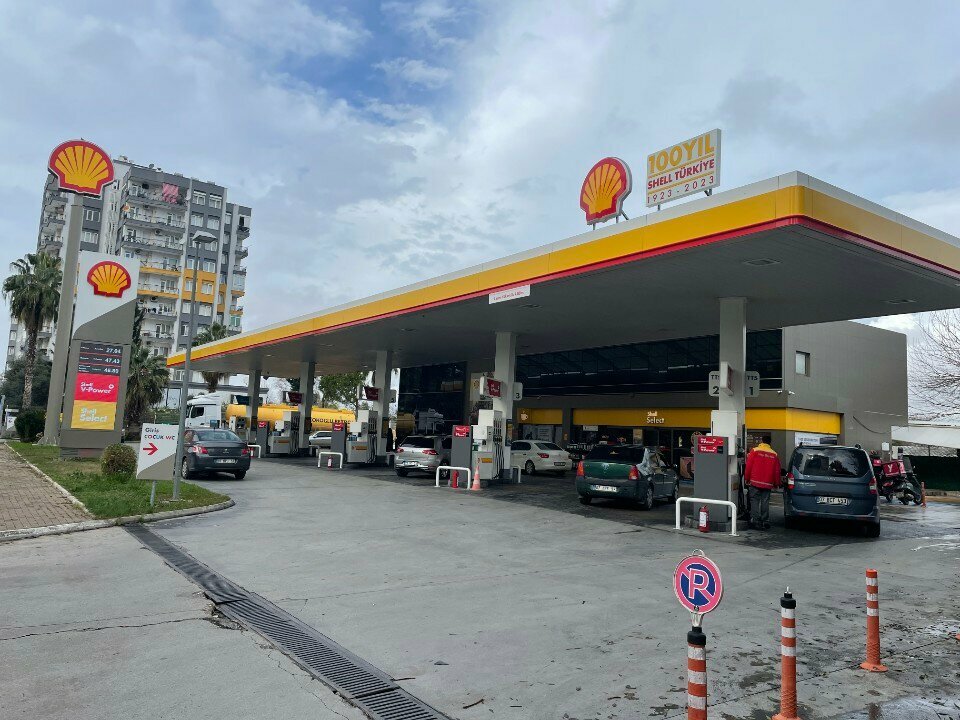 Benzin istasyonu Shell & Turcas Petrol, Antalya, foto
