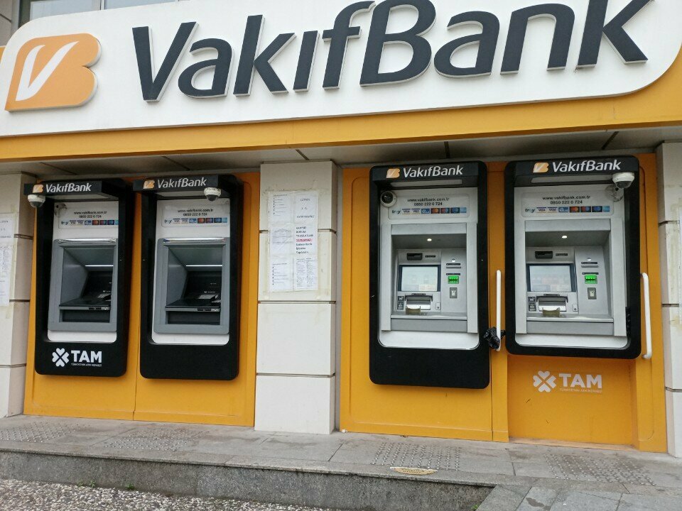 ATM'ler Vakıfbank ATM, İzmir, foto