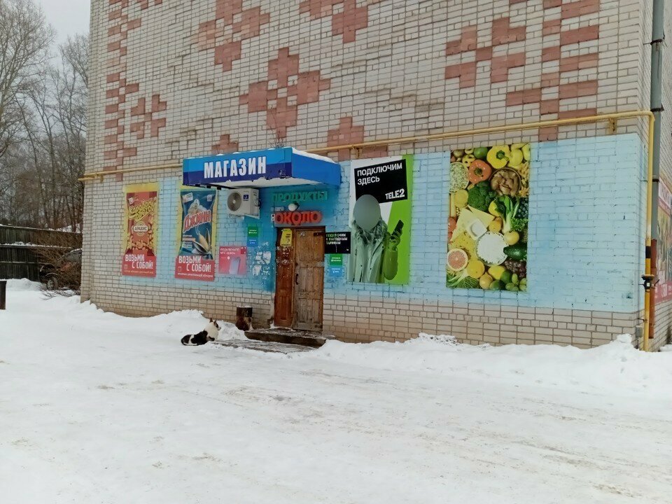 Kasap, şarküteri Myasnoy magazin Edelveys, Kotlas, foto