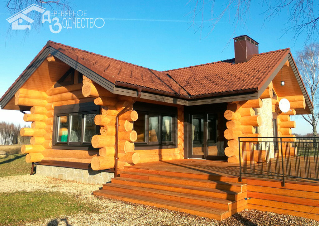 Yazlık ev inşaatı Derevyannoye Zodchestvo, Arhangelskaya oblastı, foto