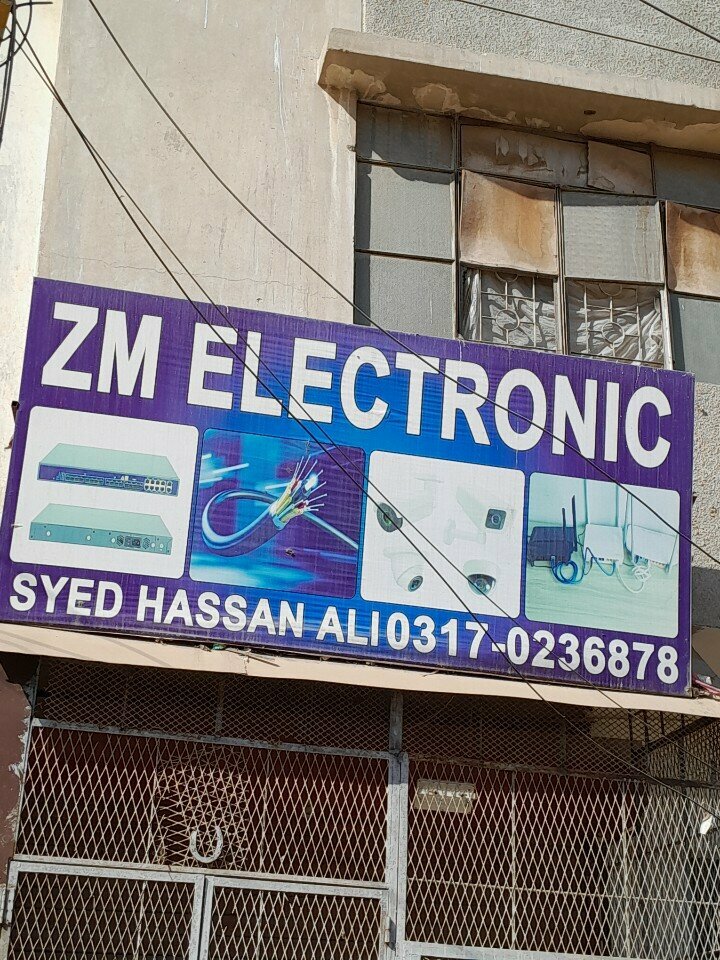 Elektronik eşya mağazaları Z. M electronic, Karaçi, foto