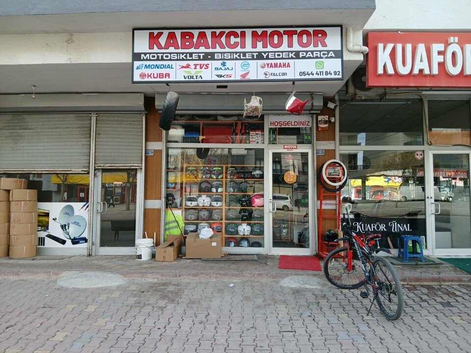Motosiklet yedek parçaları Kabakcı Motor, Konya, foto