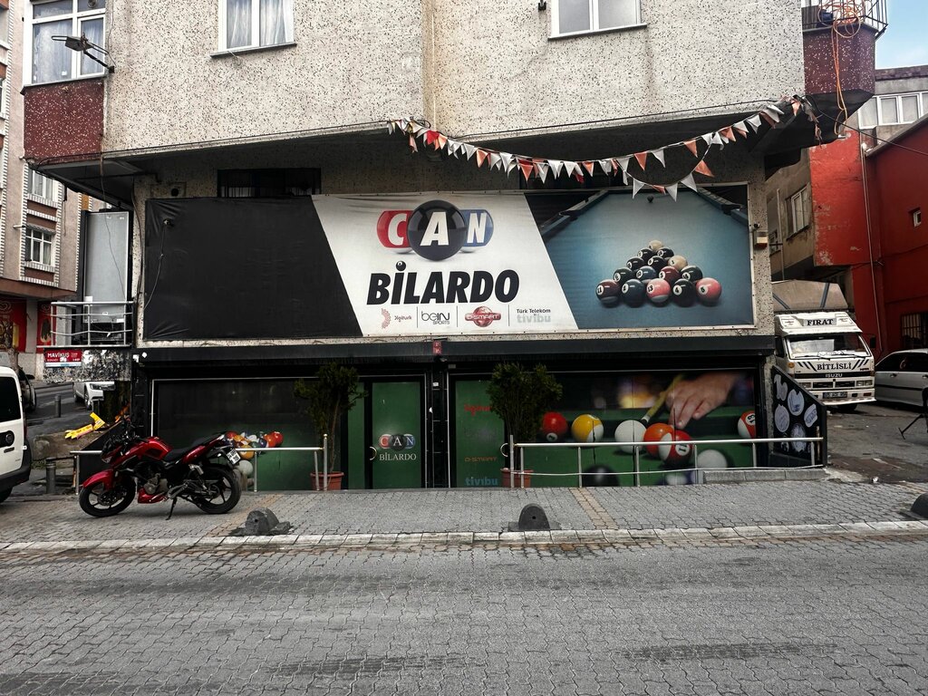 Bilardo salonları Can Bilardo, İstanbul, foto