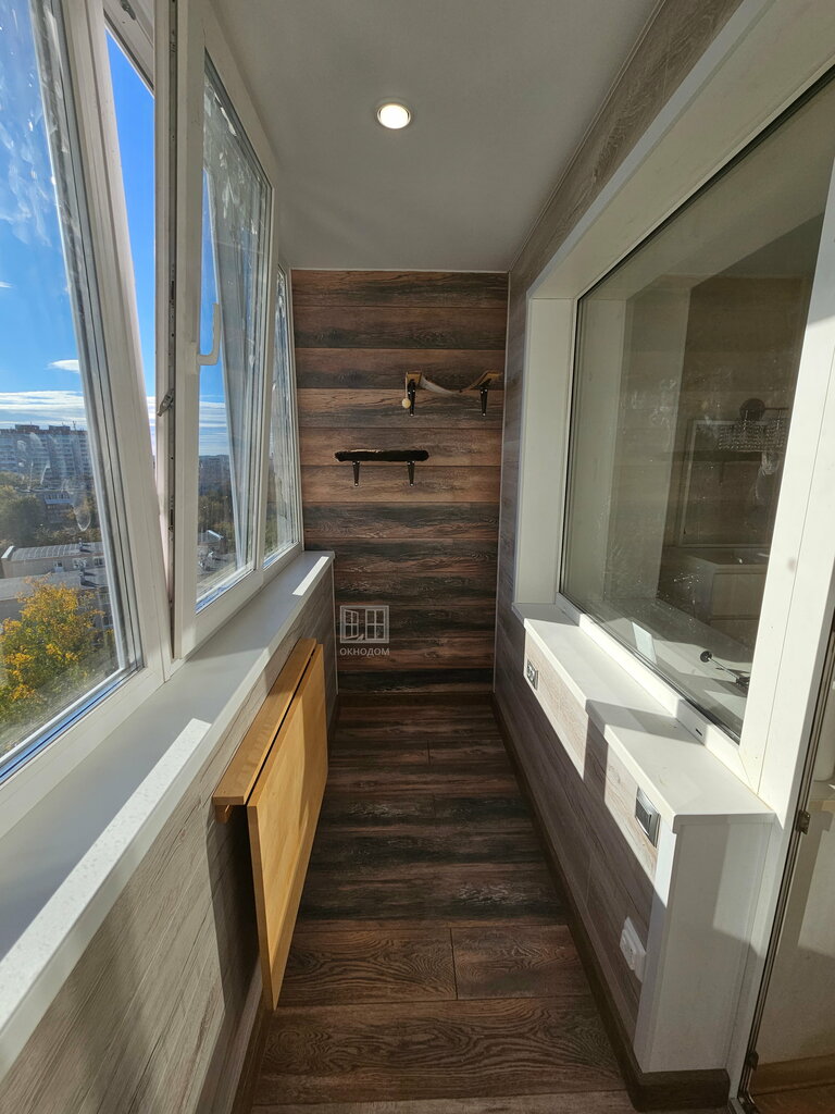 Cam balkon hizmetleri Окнодом, Çeliabinsk, foto