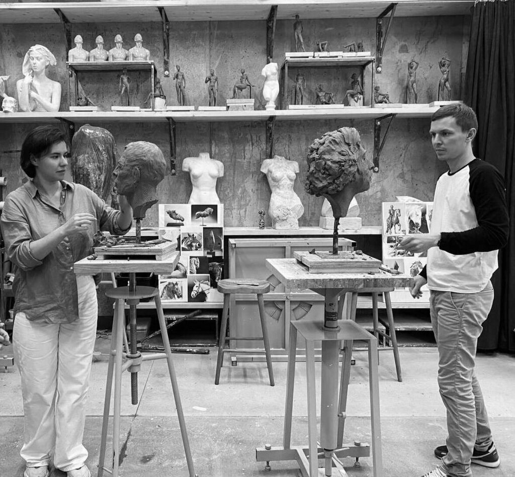 Sanat atölyeleri Oldich Art & Sculpture, Moskova, foto