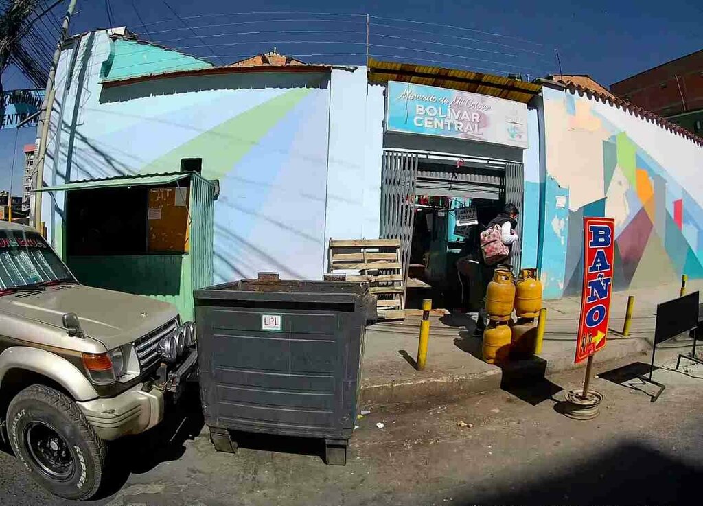 Mini-market Market Post, La Paz, foto
