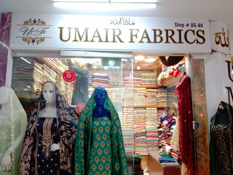 Mefruşat Umair fabric, Karaçi, foto