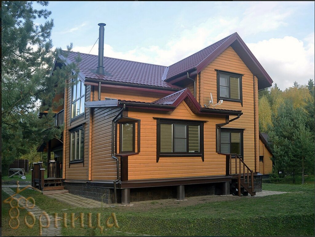 Yazlık ev inşaatı Psk Gornitsa, Rybinsk, foto
