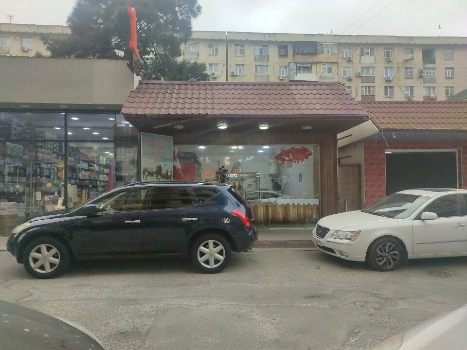 Kasap, şarküteri Butcher, Bakü, foto
