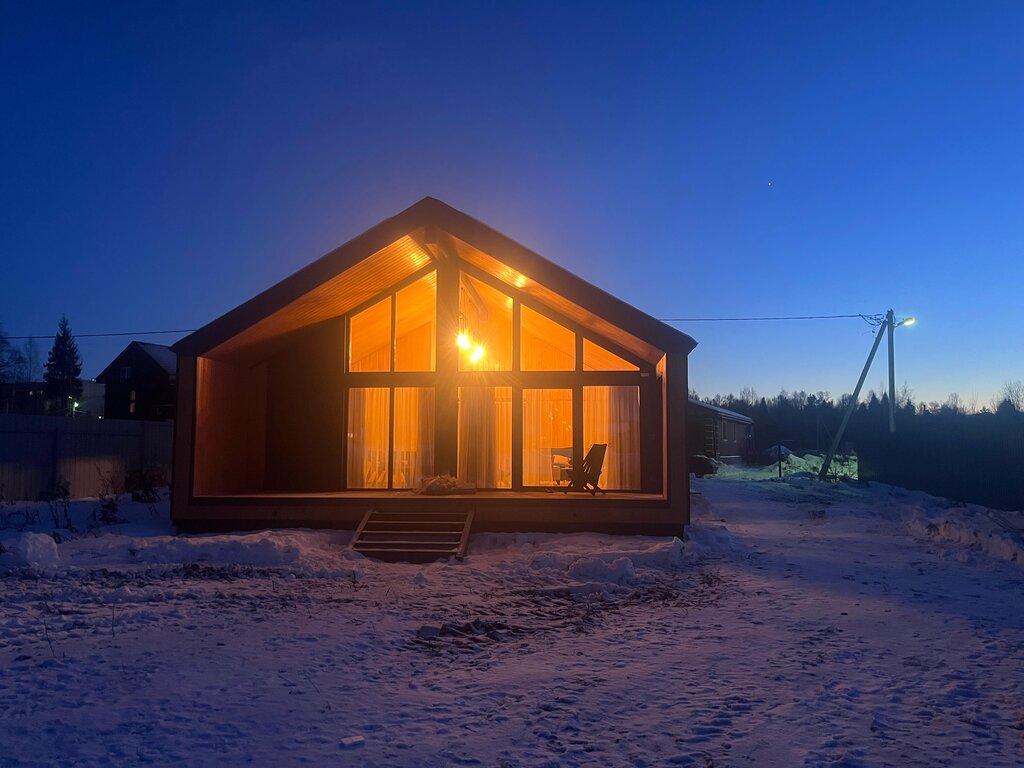 Kısa süreli konaklama Барнхауз у озера, Yaroslavskaya oblastı, foto