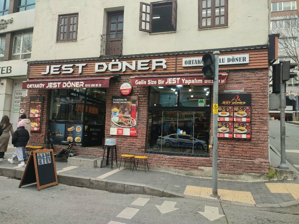Fast food Ortaköy Jest Döner, İstanbul, foto