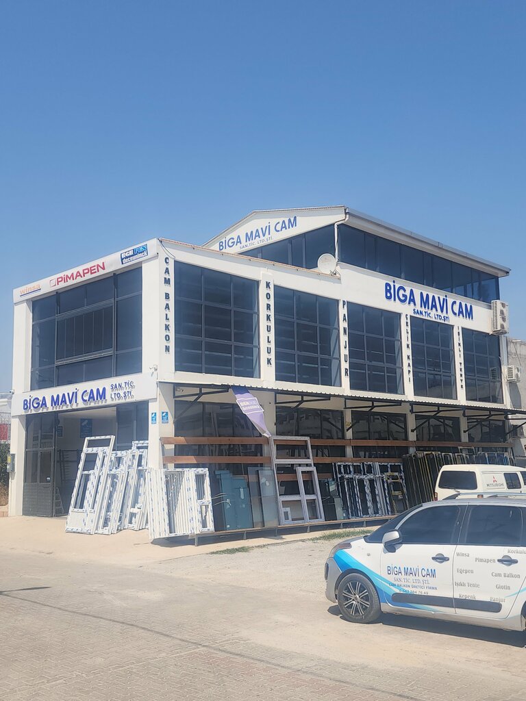 Cam balkon hizmetleri Biga Mavi Cam, Biga, foto