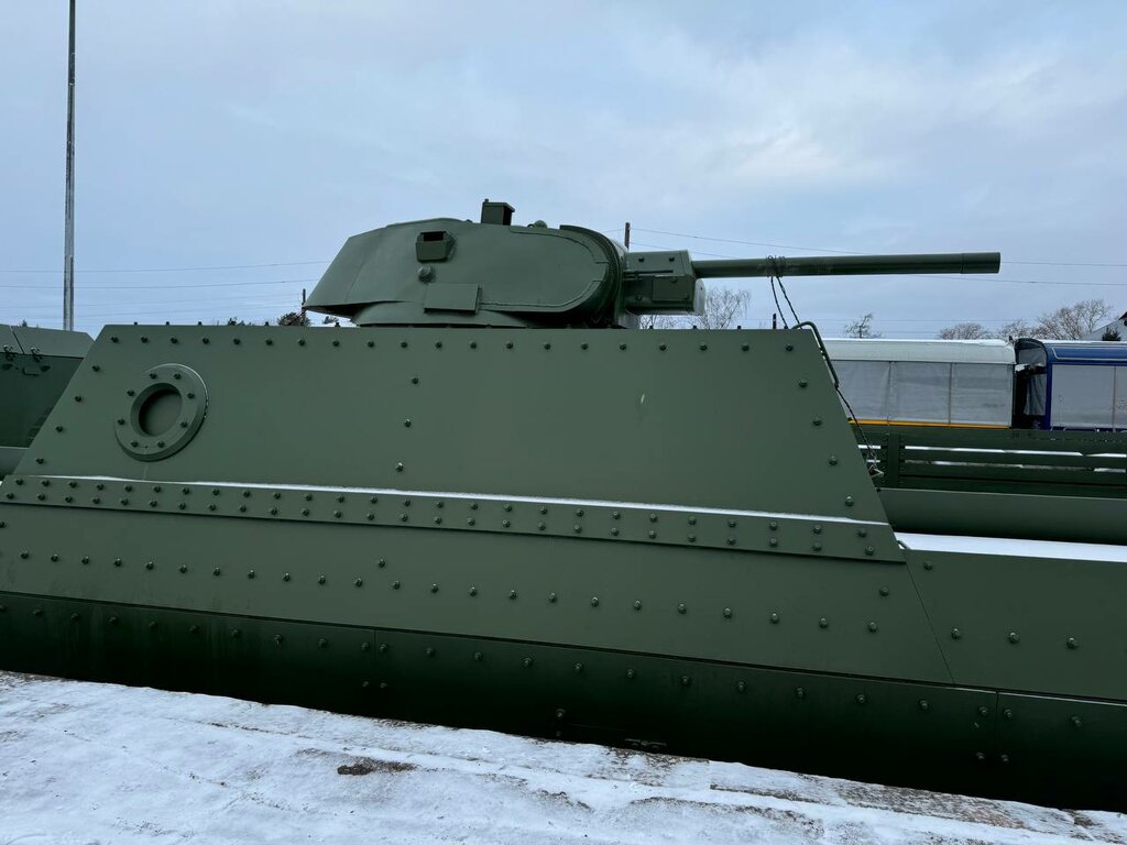 Teknoloji anıtı Бронепоезд, Sortavala, foto