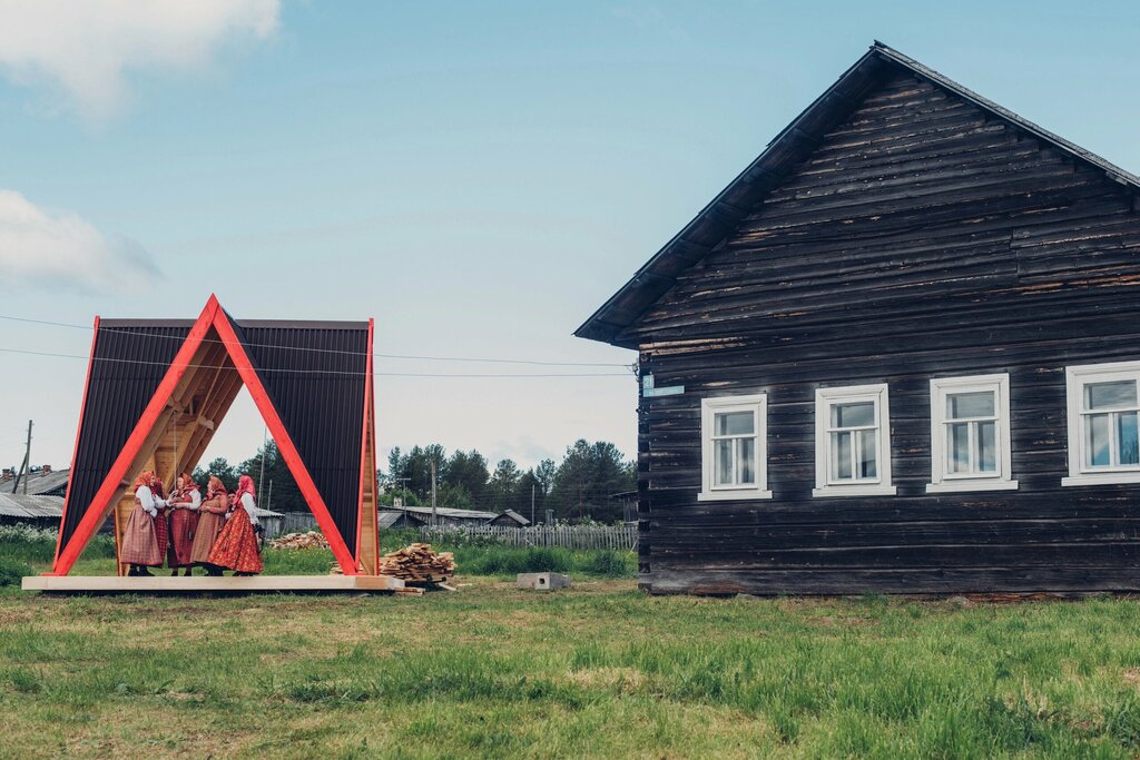 Müzeler ve sanat galerileri Дом М.Д. Кривополеновой, Arhangelskaya oblastı, foto