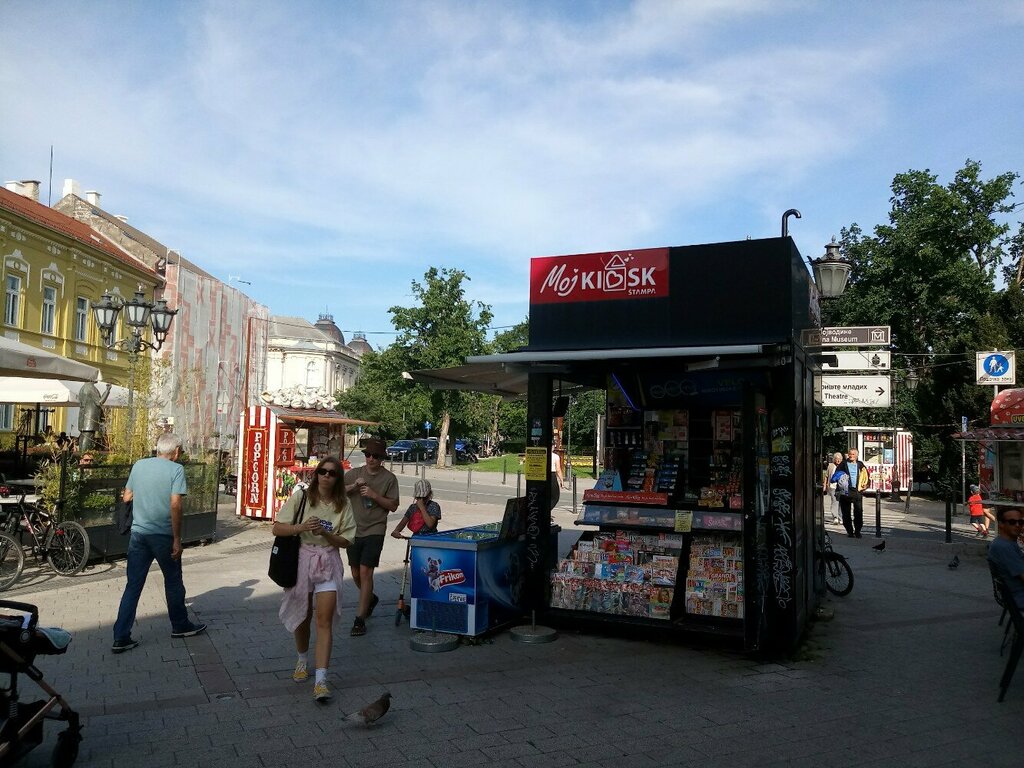 Gazete bayi Moj Kiosk, Novi Sad, foto