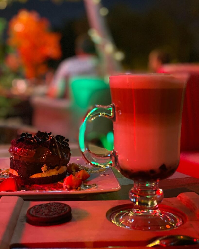 Nargile kafeler Valenta Cafe, İstanbul, foto