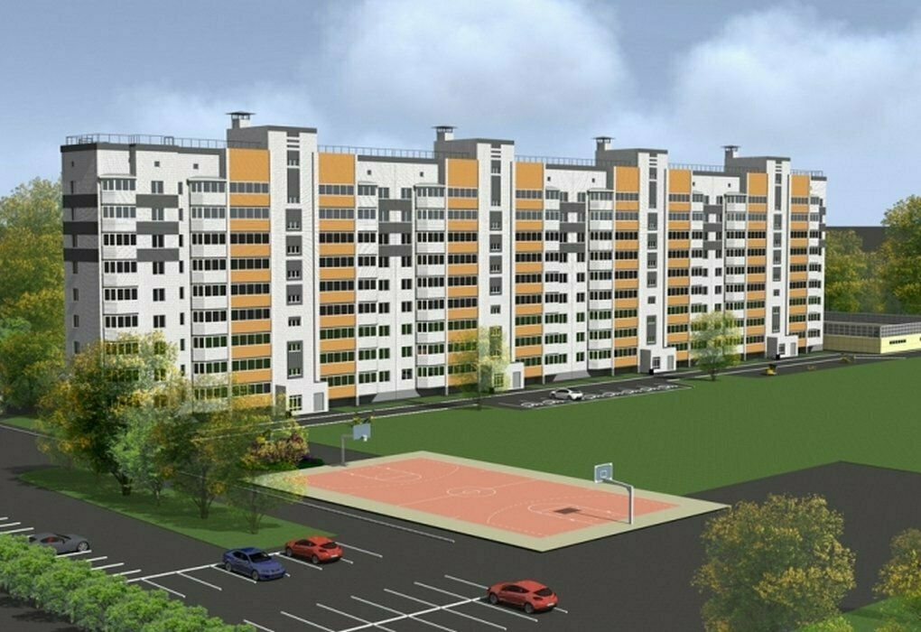 Konut blokları ZhK Brigantina, Vologda, foto