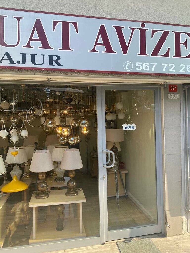 Lamba ve avize mağazaları Suat Avize, İstanbul, foto