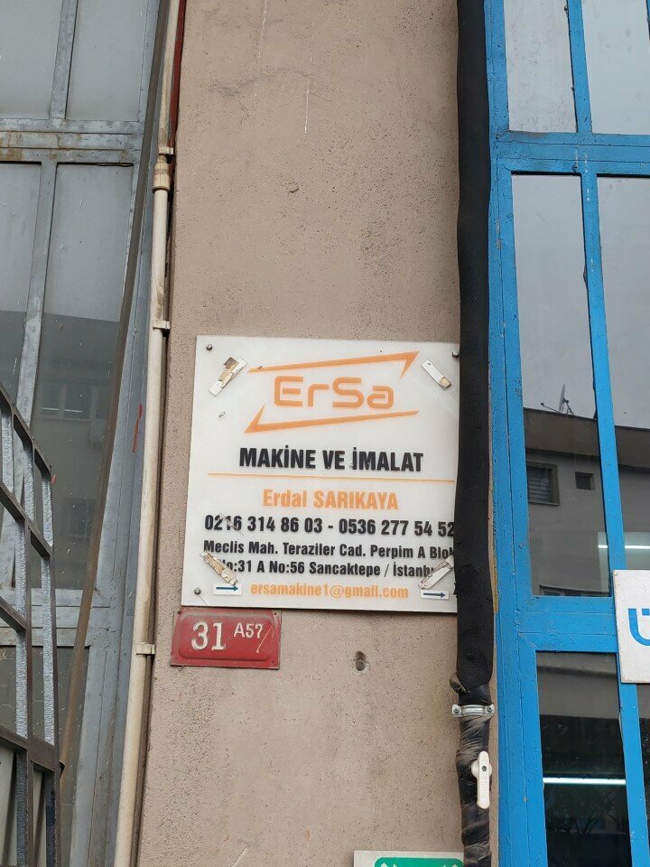 Makina mühendisliği firmaları Ersa Makine Ve İmalat, İstanbul, foto