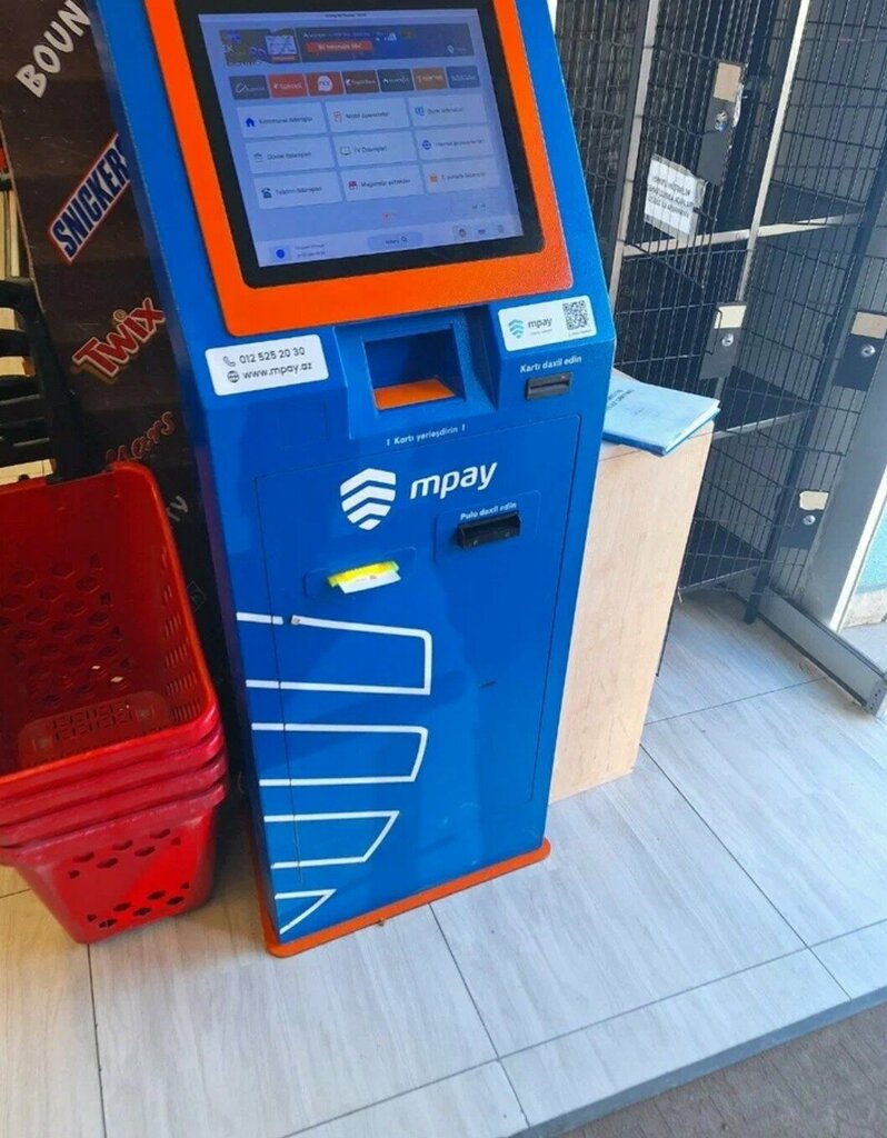 Ödeme terminali Mpay, Bakü, foto
