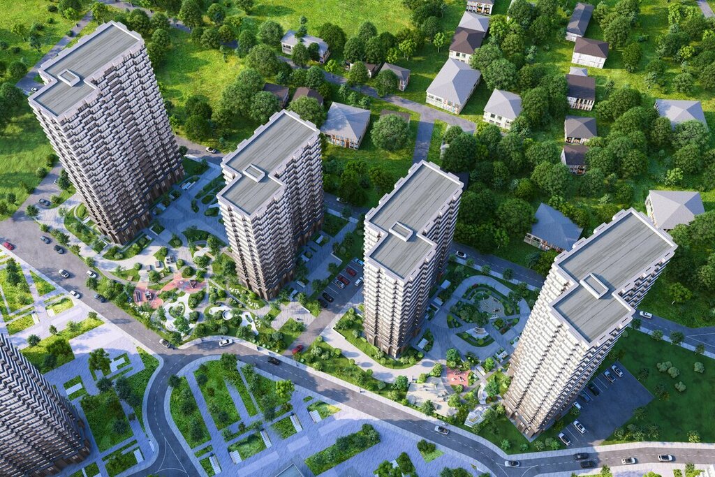 Konut blokları Botanika, Rostov‑na‑Donu, foto