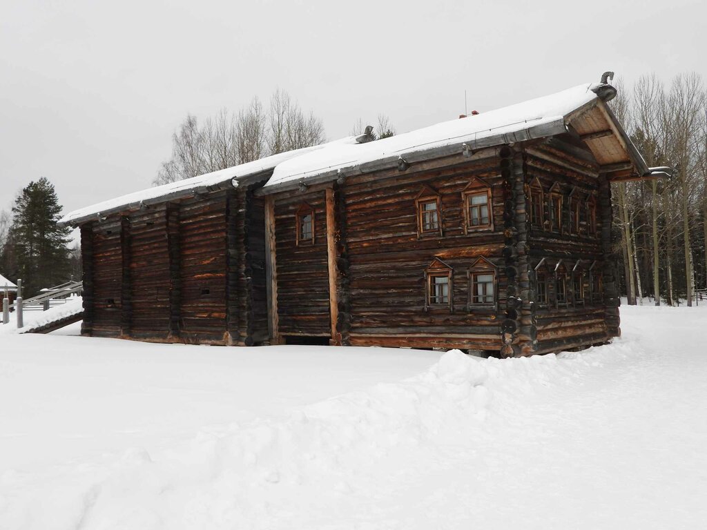 Turistik yerler Дом-двор М.А. Федотова, Arhangelskaya oblastı, foto