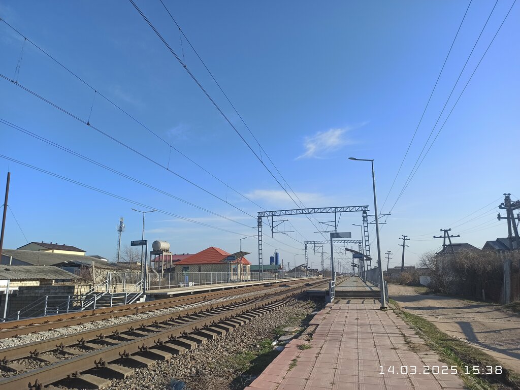 Tren istasyonu остановочный пункт 2419 километр (Больница), Dağıstan, foto