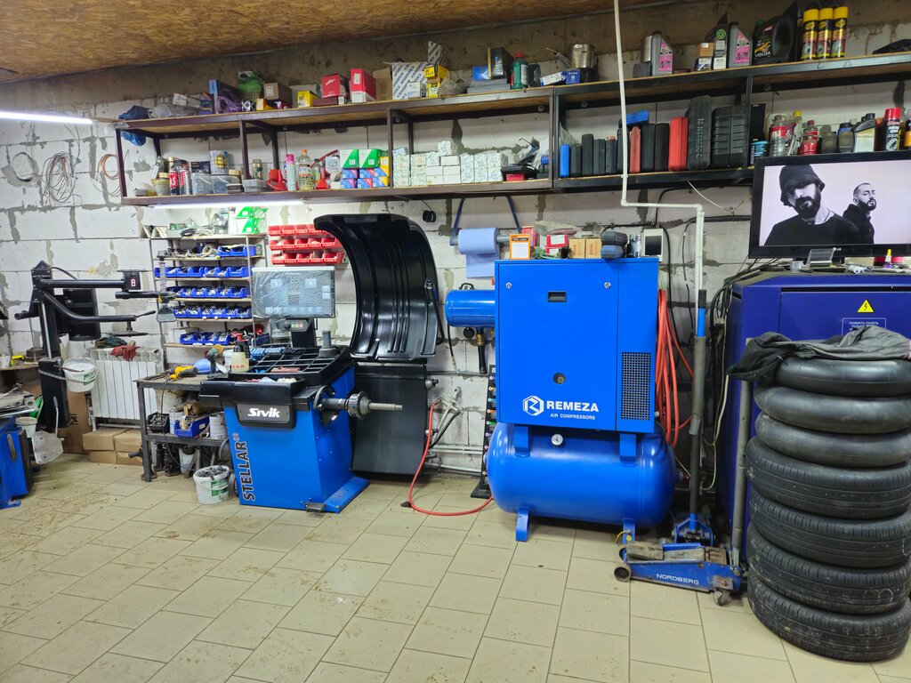 Oto lastik tamiri Шиномонтаж, Moskova ve Moskovskaya oblastı, foto