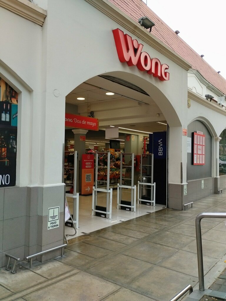 Süpermarket Wong, Lima, foto