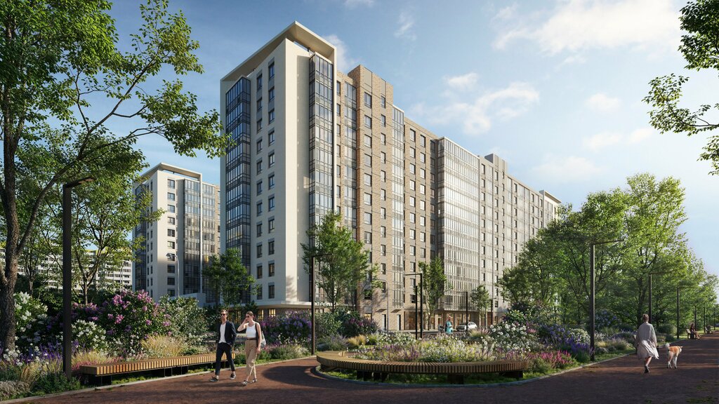 Konut blokları Аквилон Verba, Saint‑Petersburg ve Leningradskaya oblastı, foto