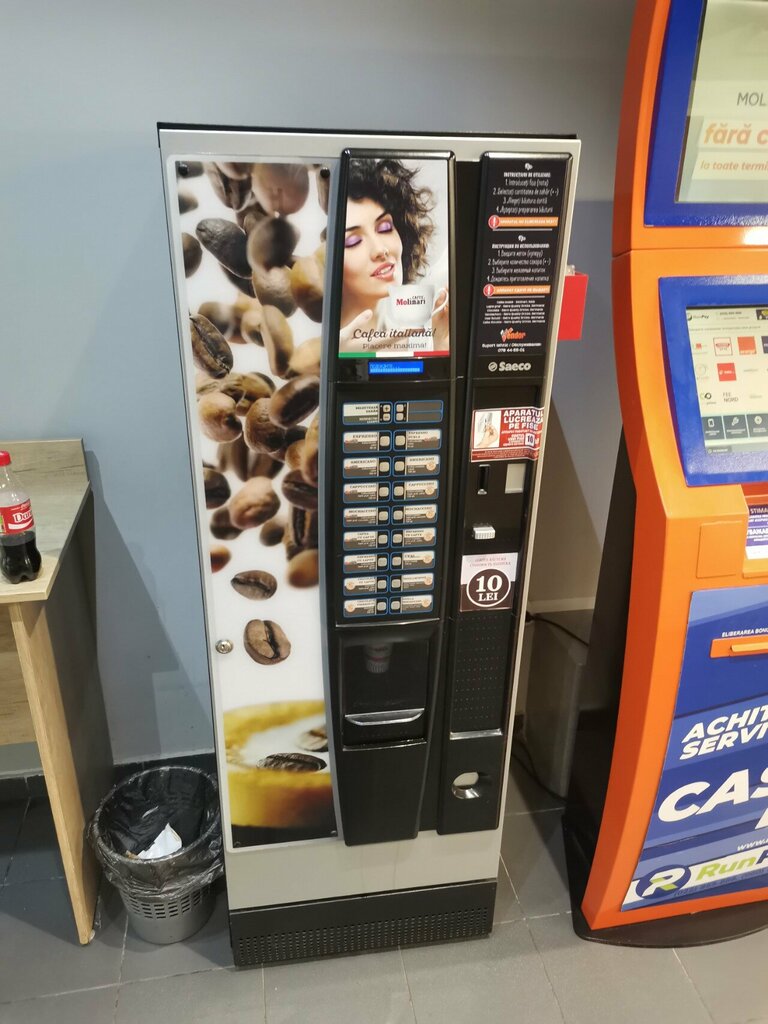 Kahve otomatı Saeco, Kişinev, foto