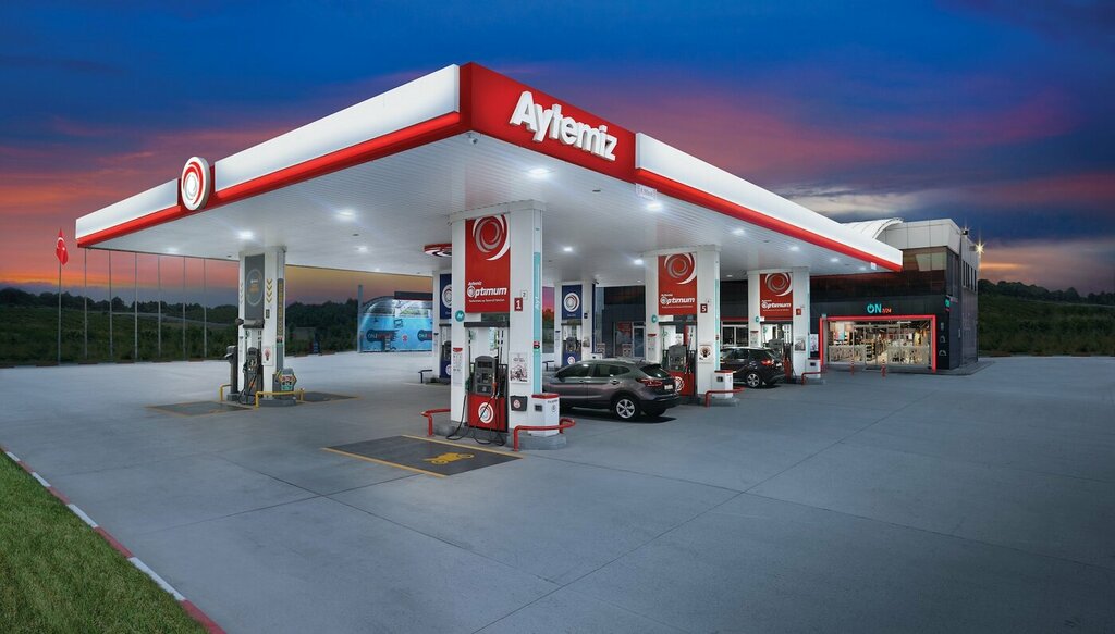 Benzin istasyonu Çelikler Aytemiz, Kargı, foto