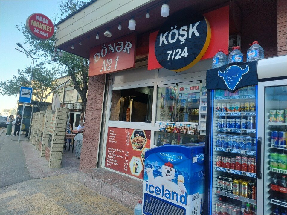 Fast food Bəlkə Dönər, Bakü, foto