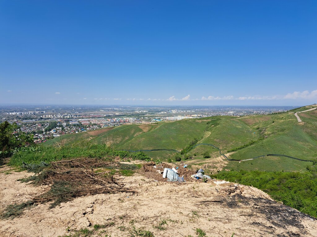 Mezarlıklar Kensay- 1. Mezarlığı, Almatı, foto