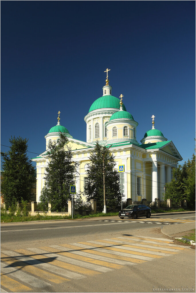 Ortodoks kiliseleri Cathedral of the Transfiguration of Our Lord, Torzgok, foto
