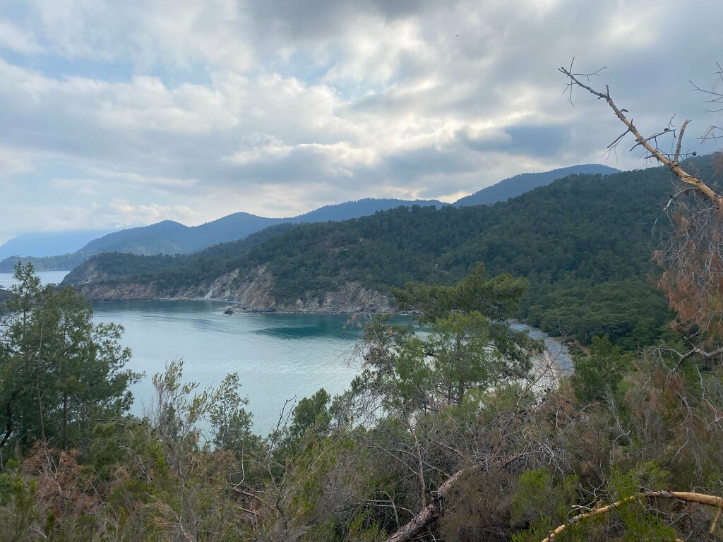Turistik yerler Tekirova Kleopatra koyu, Kemer, foto