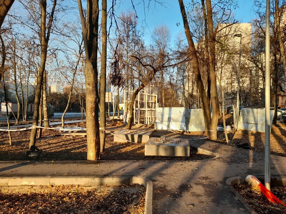 Oyun alanı Playground, Moskova, foto
