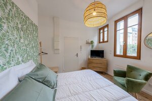 Le Nid - Appart'Hotel Le Gatsby (Hauts-de-France, Aisne, Arrondissement de Saint-Quentin, Saint-Quentin, Rue Dachery), otel  Saint‑Quentin'dan