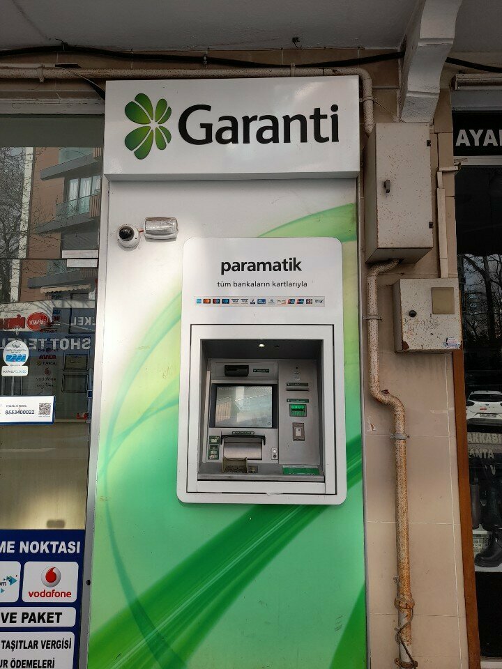 ATM'ler Garanti BBVA ATM, İstanbul, foto