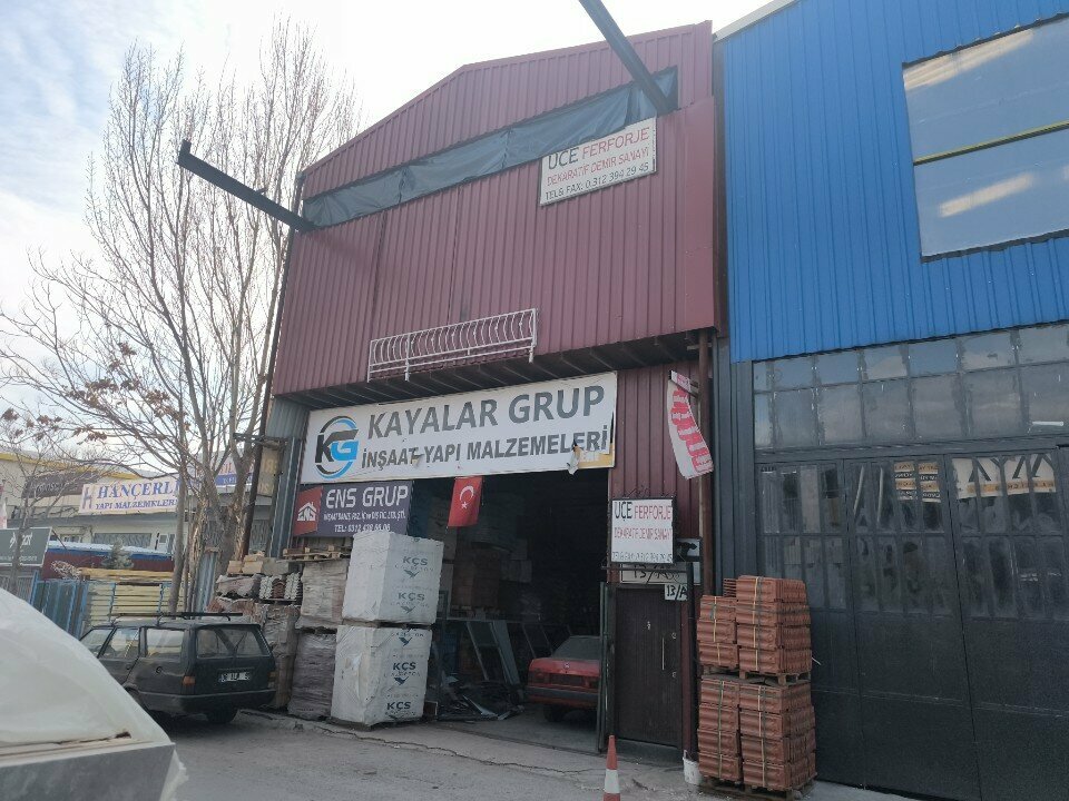 Yapı malzemeleri pazarı Kayalar Grup, Ankara, foto