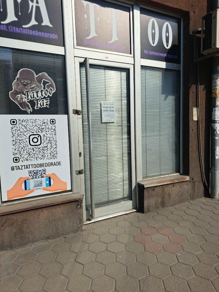 Dövmeciler Taz Tattoo, Belgrad, foto