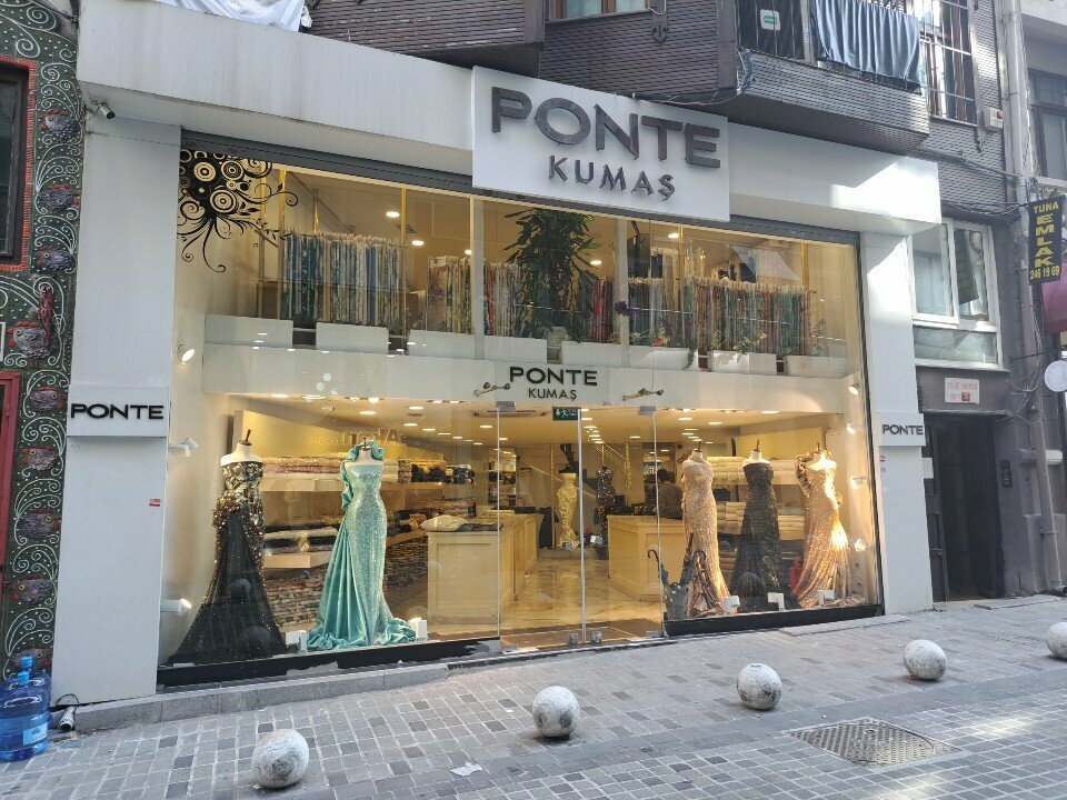 Mefruşat Ponte Kumaş, İstanbul, foto