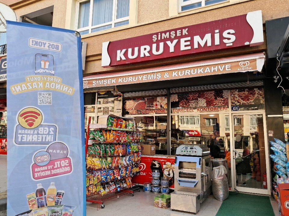 Kuruyemiş, atıştırmalık, kuru meyve Şimşek Kuruyemiş, Ankara, foto