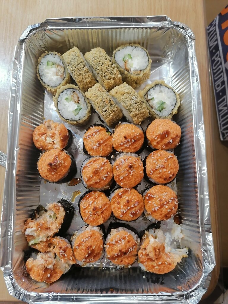 Suşi restoranı Босс Лосось, Pinsk, foto