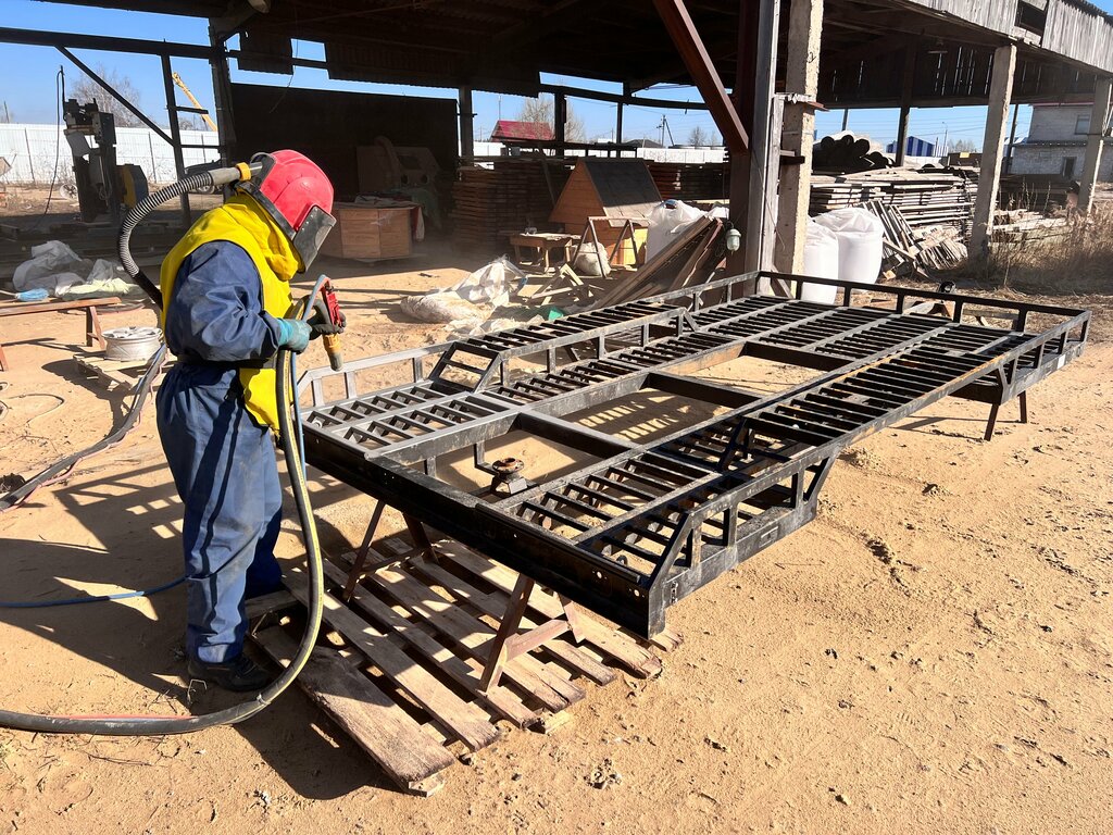 Endüstriyel temizlik Пескоструйная обработка, Kalyazin, foto