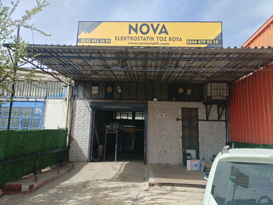 Boya ve cila malzemeleri üretim ve satış yerleri Nova Elektrostatik Toz Boya, Ankara, foto