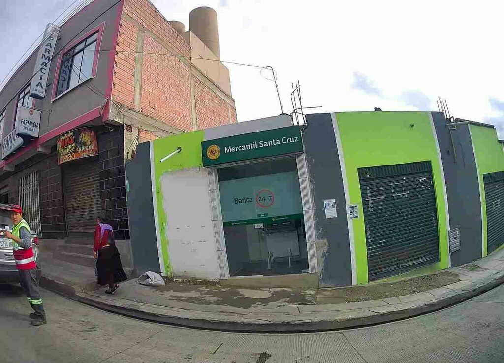 ATM'ler Mercantil Santa Cruz, La Paz, foto