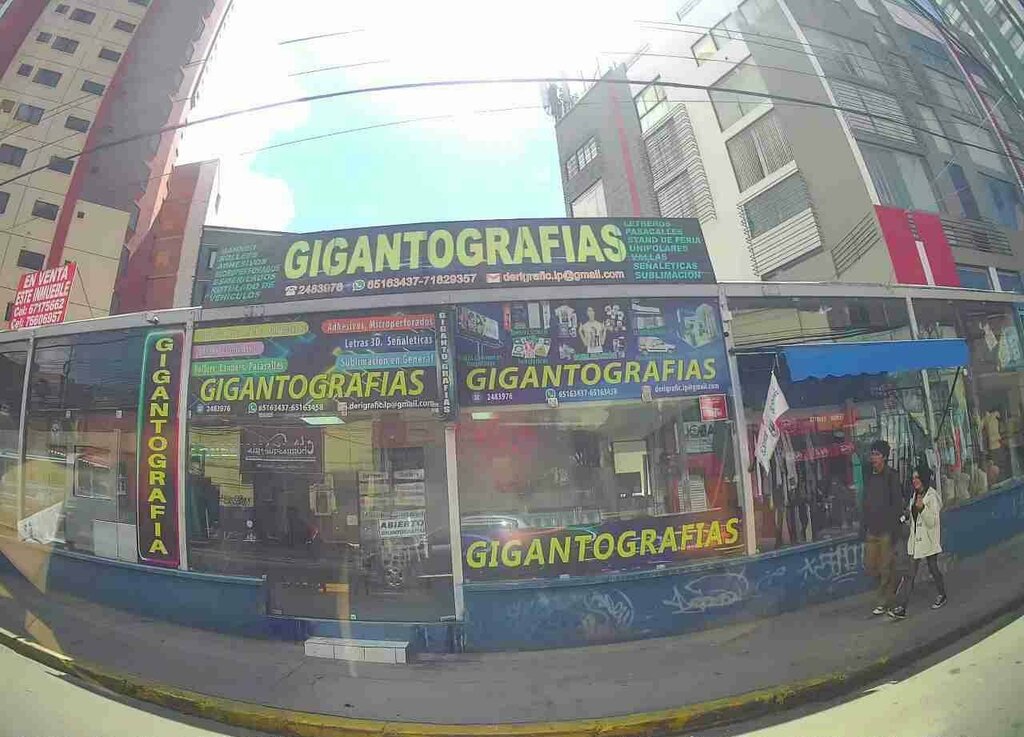 Dijital baskı Large Format Printing, La Paz, foto