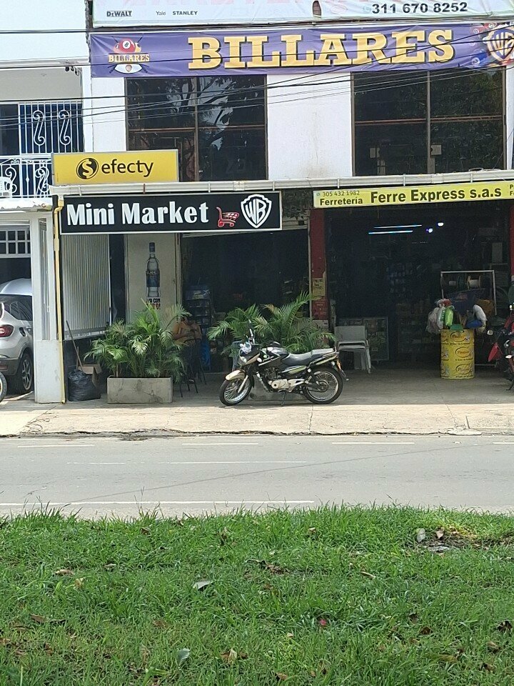 Süpermarket Mini market Wb, Cali, foto